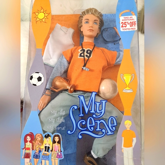 Mattel | Toys | Mattel My Scene Hudson Doll 203 | Poshmark